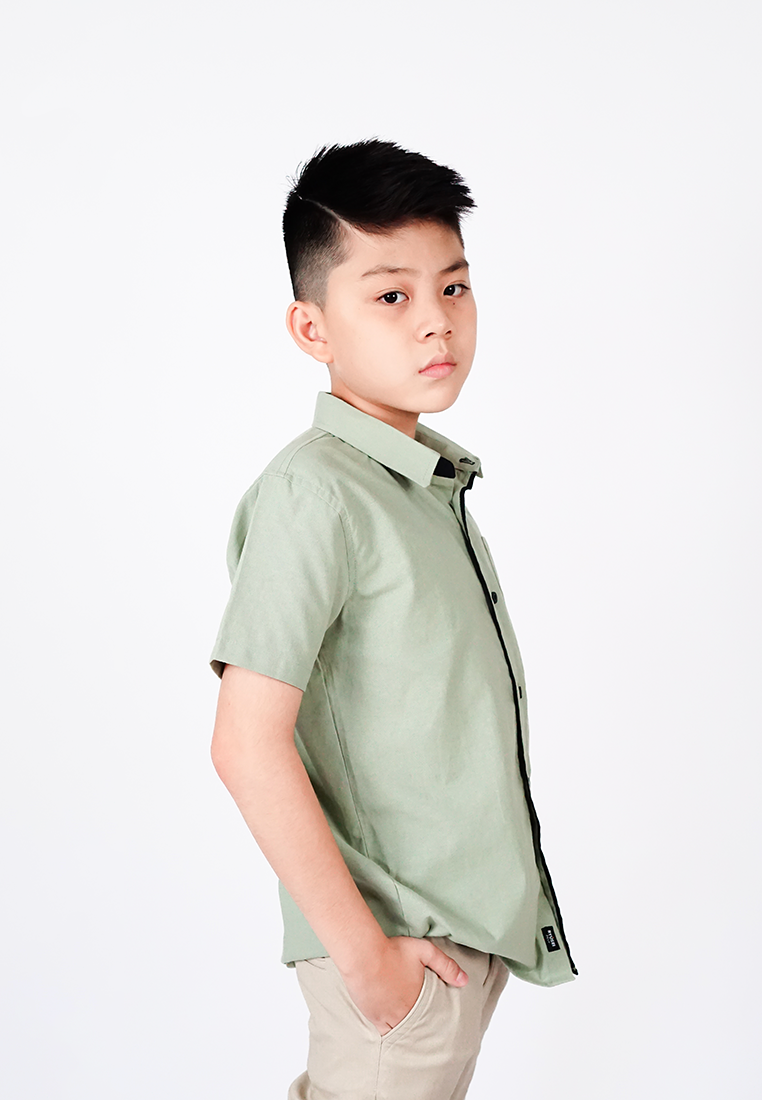 Ryusei Shirt kids Atsugawa Mint Green