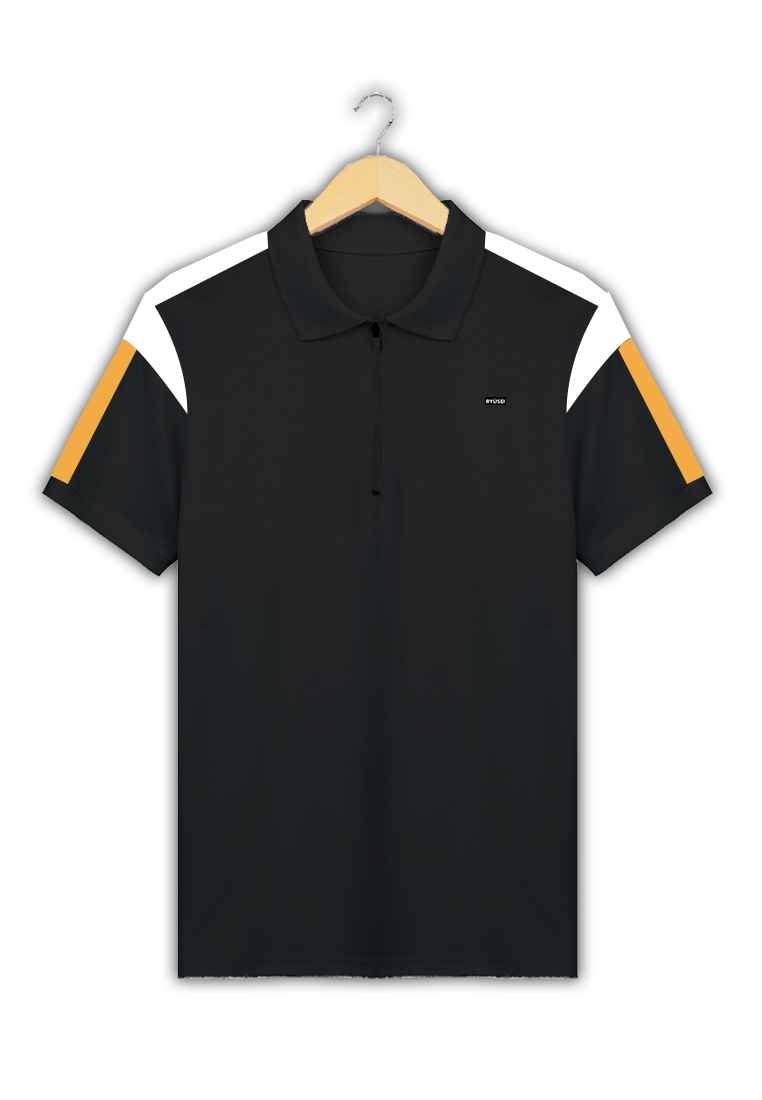 Ryusei Polo Shirt Katsuhika CMB Black