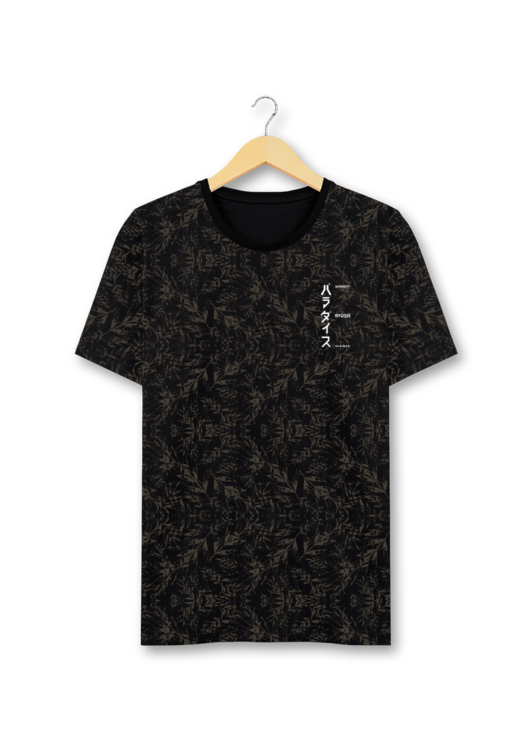 Ryusei Kaos Pria Tsh Men Serenity Black