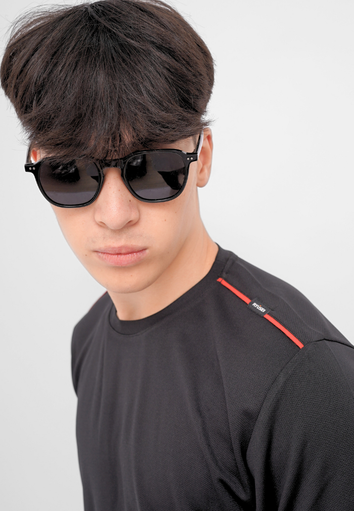 Ryusei Kaos Olahraga Yanagi BlackRyusei Kaos Olahraga Yanagi Black