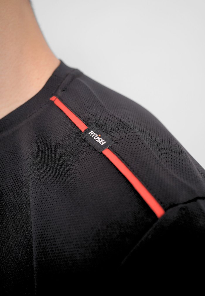 Ryusei Kaos Olahraga Yanagi BlackRyusei Kaos Olahraga Yanagi Black